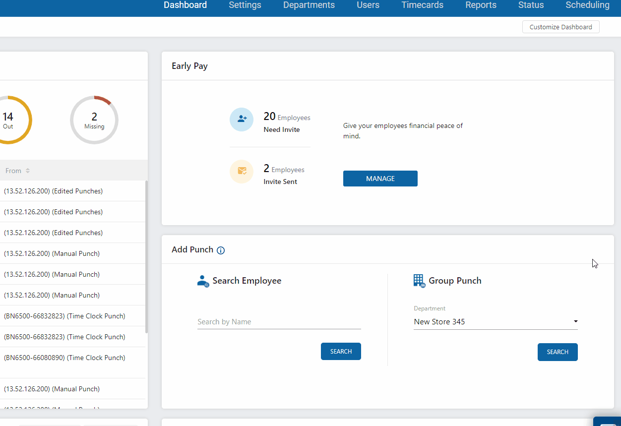 2 - Get familiar with the Dashboard and navigate the uAttend portal ...