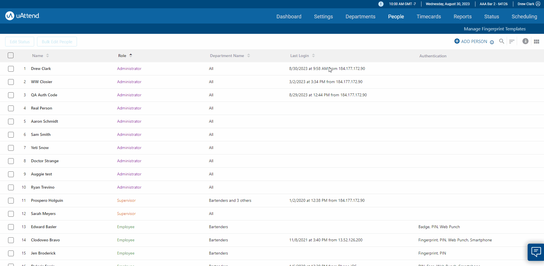 People Profile Bulk Edits – uAttend Australia Support - Help Center